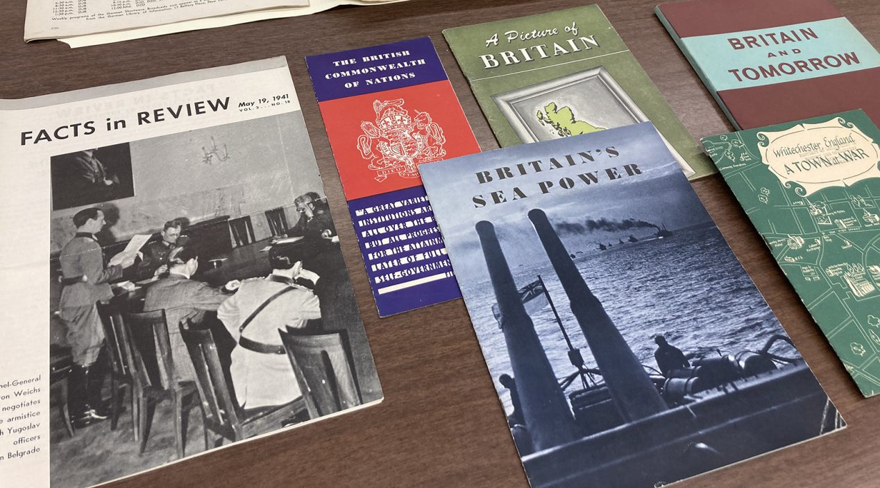 World War II Propaganda Publications - Raymond H. Fogler Library ...